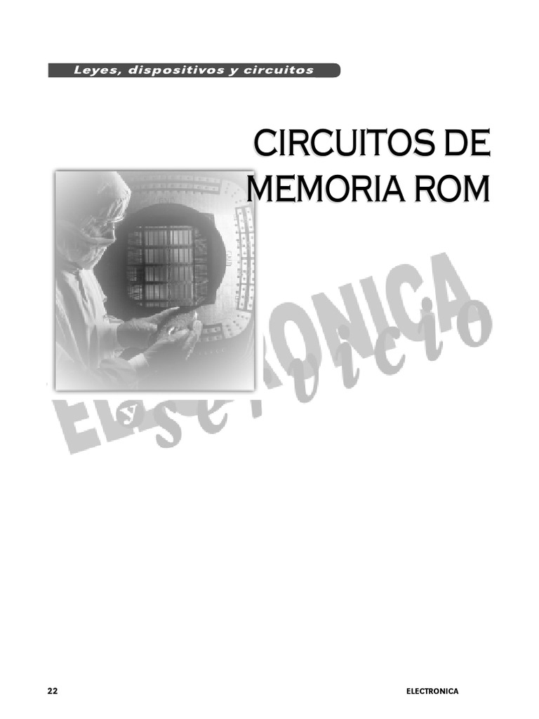 Circuitos de Memoria ROM en Electrónica | PDF | Almacenamiento de datos ...