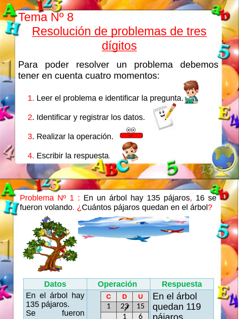 Problemas de Sustraccion | PDF