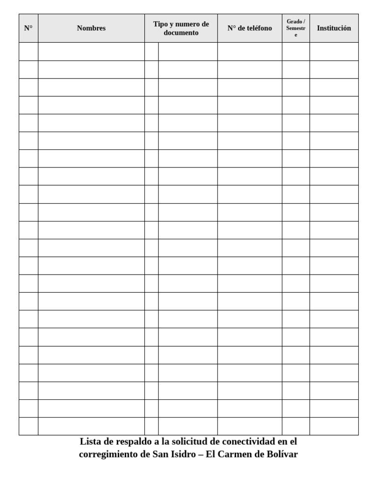Tabla de Firmas Mintic | PDF