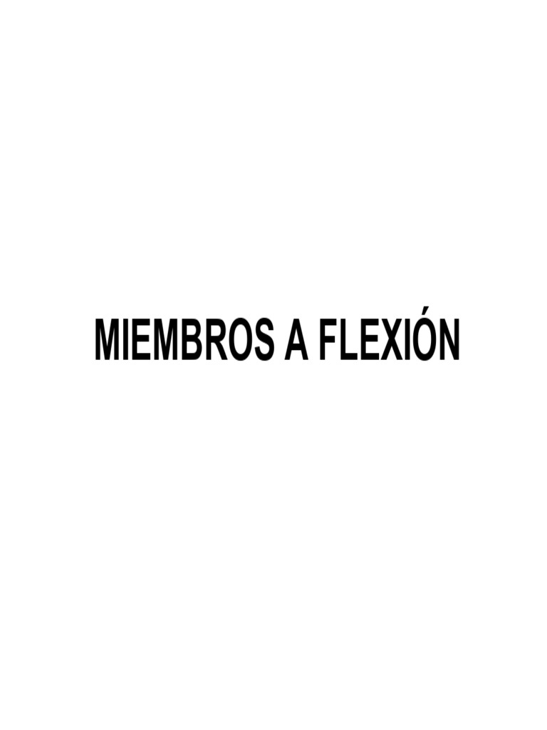 TEMA_FLEXIÓN | PDF | Pandeo | Doblar