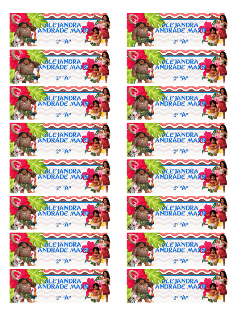 Etiqueta Lapiz | PDF