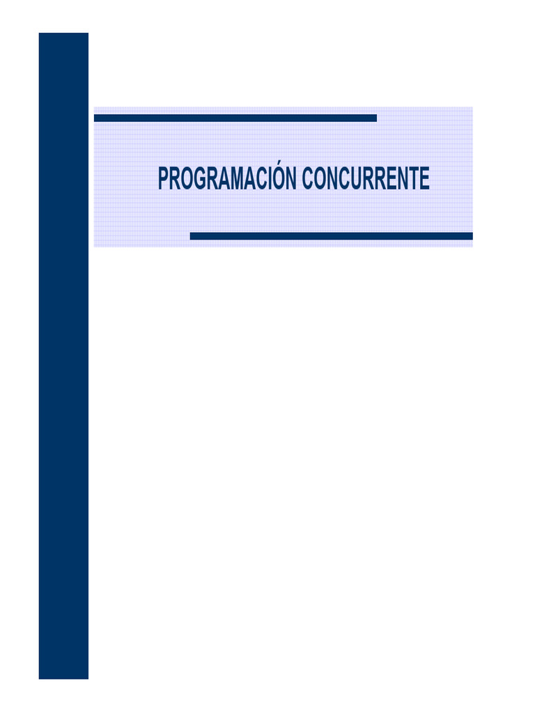 Programacion Concurrente Unidad 1 UNAB | PDF | Computación concurrente ...