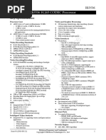 Ambarella CV5 Product Brief | PDF | Computer Vision | Deep Learning