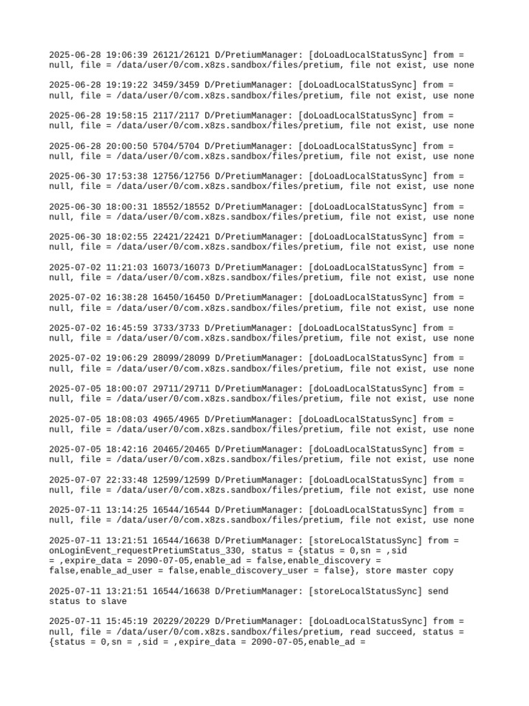 Com x8zs Sandbox Log | PDF