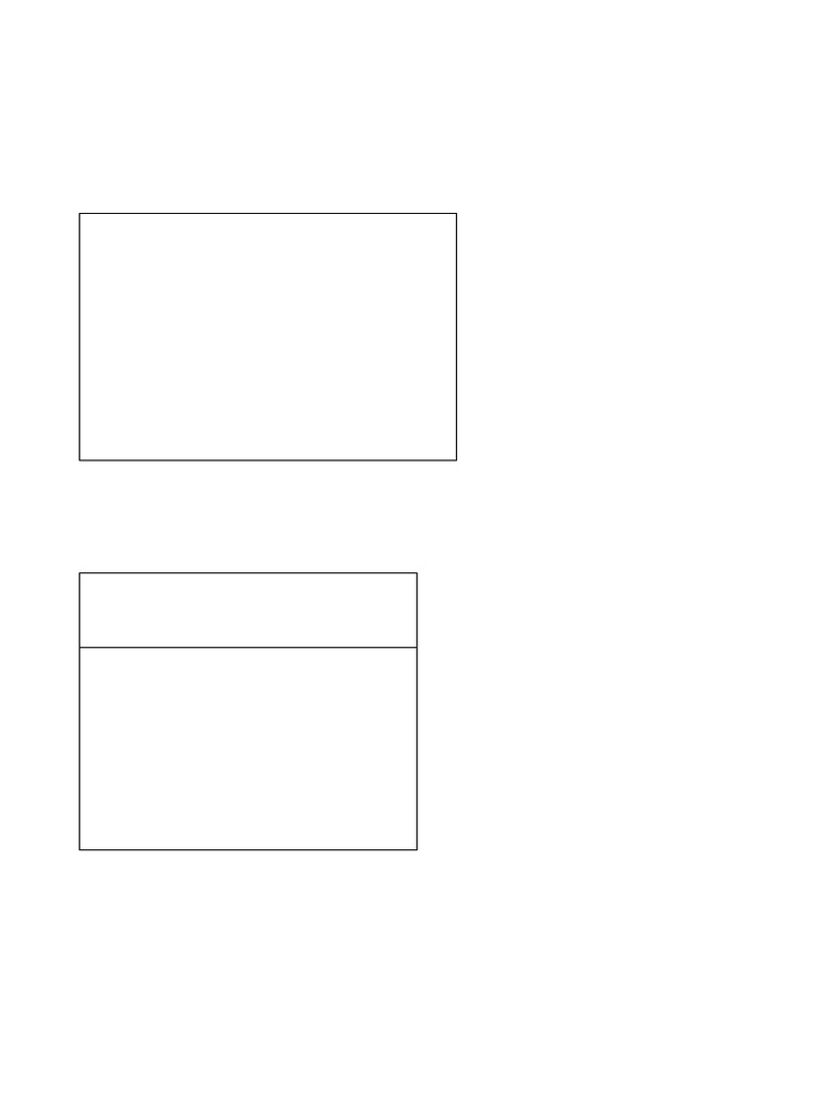 Slide Out Box Template | PDF