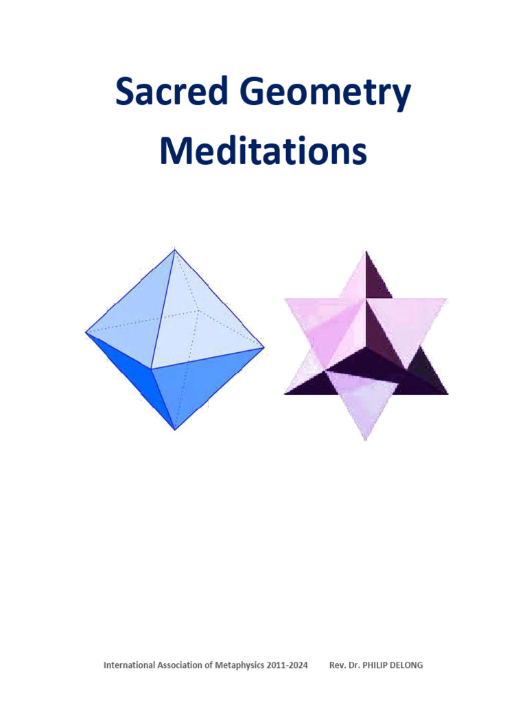 Meditations Sacred Geometry | PDF | Breathing | Thorax