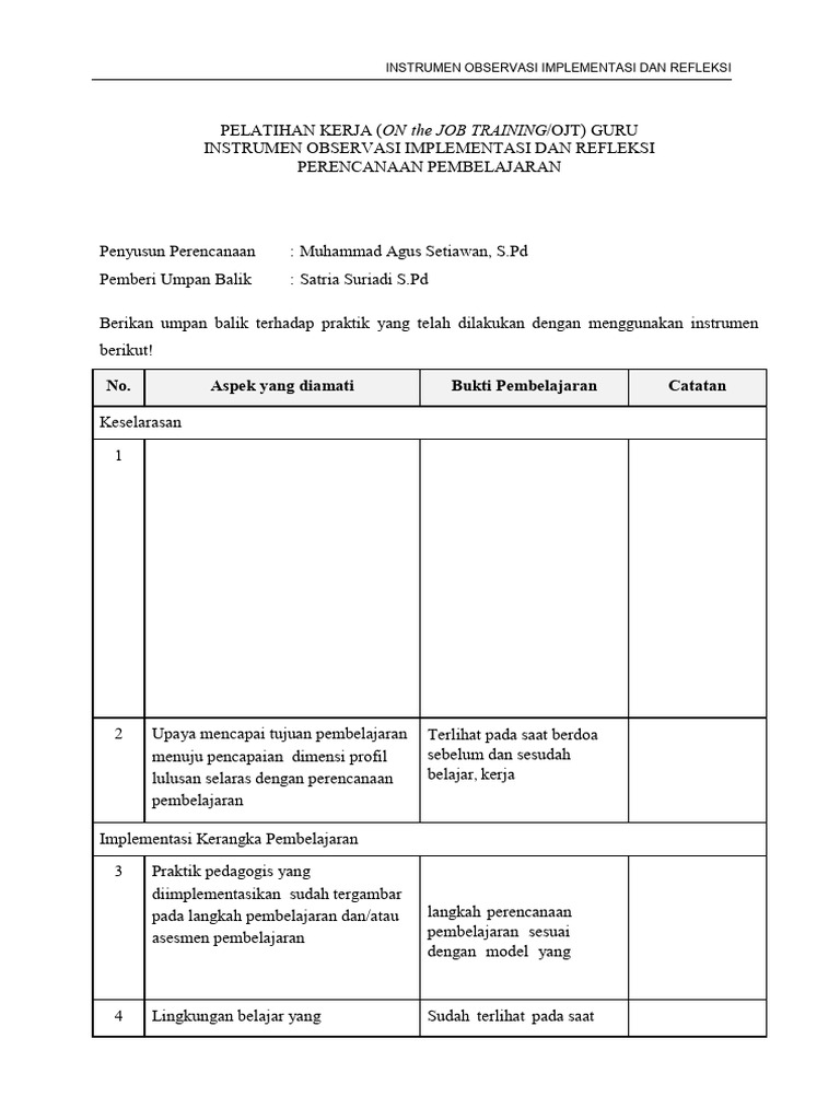 LK 3 - Satria Ke Agus | PDF