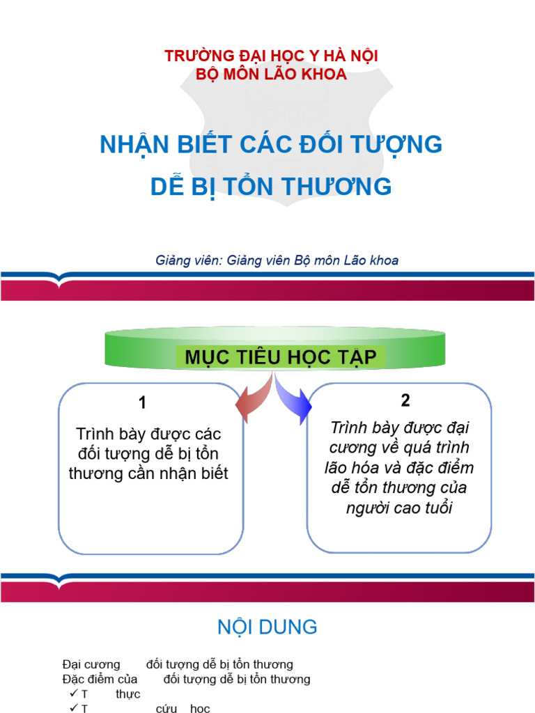 LEC8 Nhận Biết Đối Tượng Dễ Bị Tổn Thương | PDF