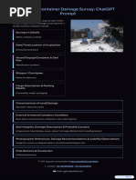 Container Damage Inspection Report | PDF | Nature
