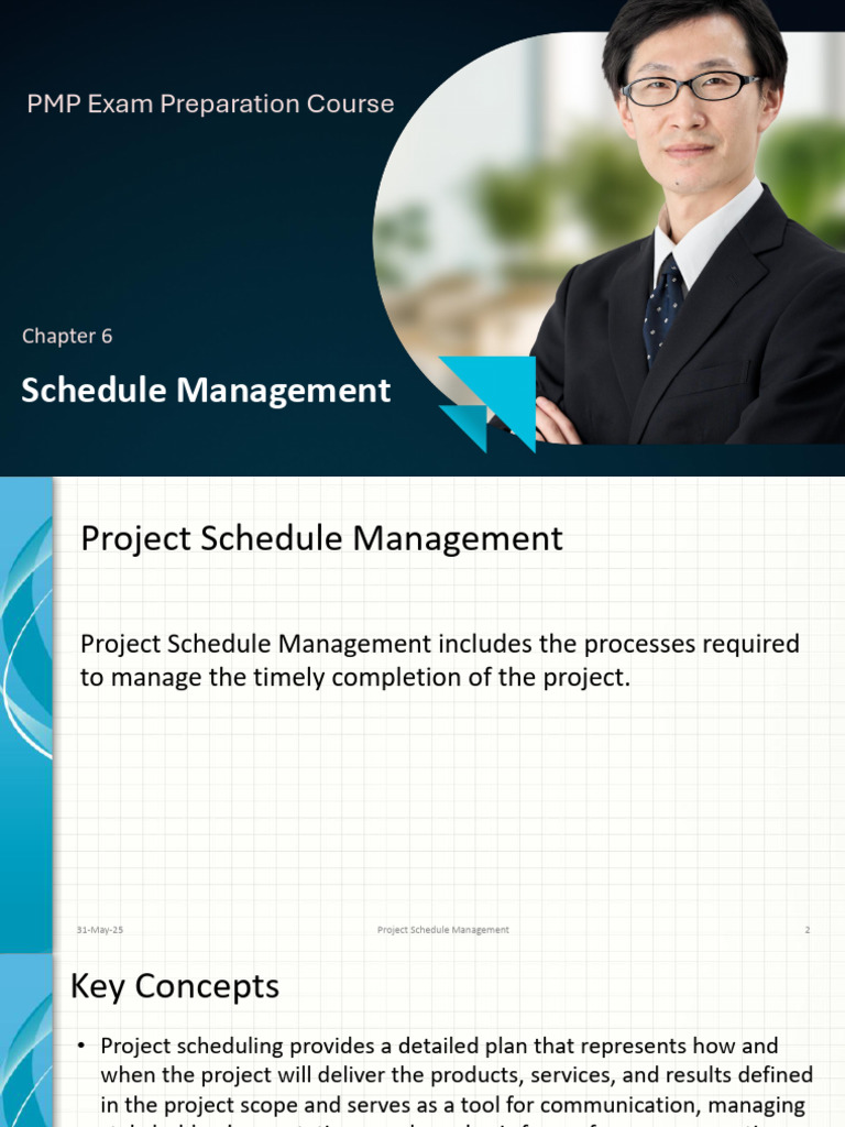 06 PMP Trainers Material E6 CH 6 V1.0 | PDF | Project Management ...