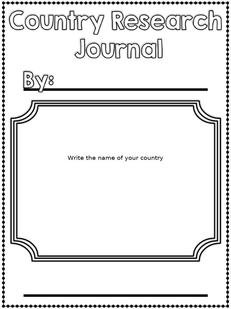 Country Research Project Guide | PDF | Continent