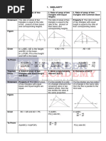 Class 10 Maths Chapter 6 Triangle Notes | PDF | Triangle | Classical ...