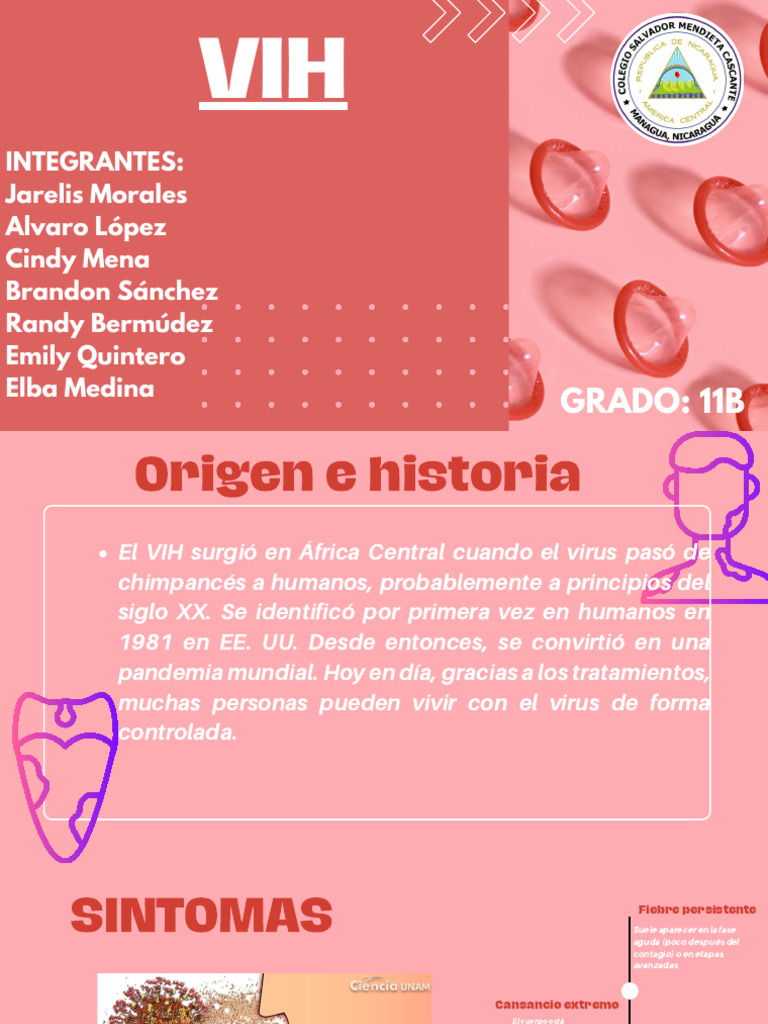 Presentación Informativa Datos Sida Vih Moderno Rosa 20250709 094916 ...