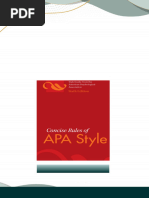 Concise Guide To APA Style: 7th Edition (Ebook PDF) Download | PDF ...