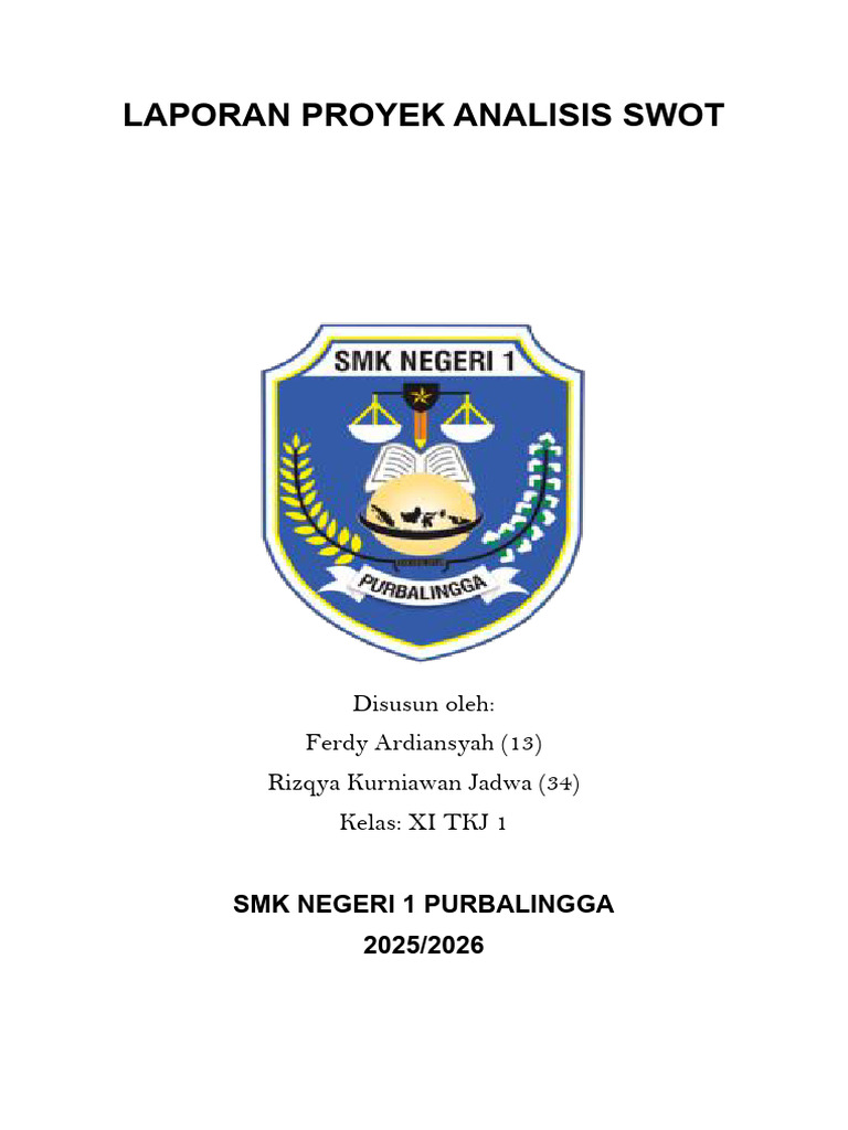 Analisis SWOT Laboratorium Jaringan | PDF