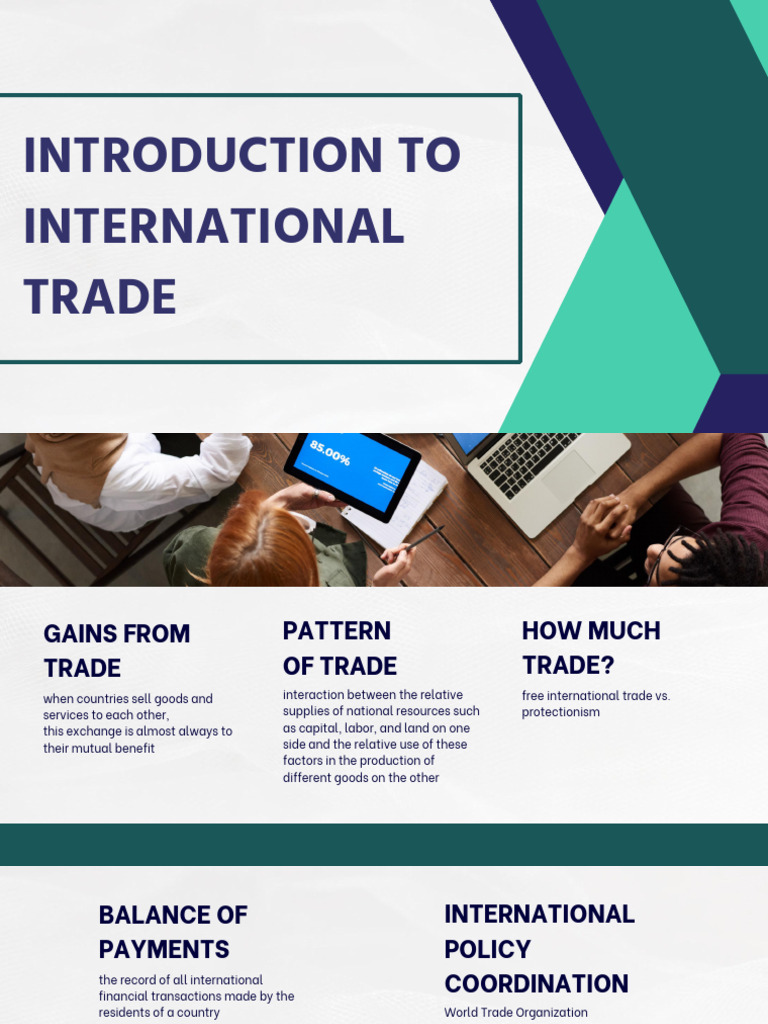 Overview of International Trade Concepts | PDF