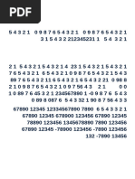Kakuro Combinations: Sum # Squares Digits Combinations | PDF