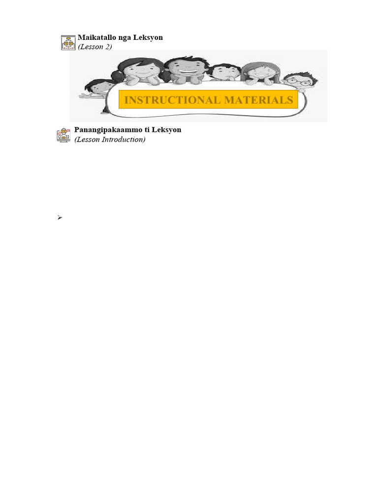 Understanding Instructional Materials | PDF | Learning | Teachers
