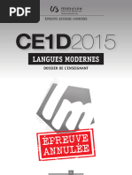 Guides de Passation Et de Correction Ce1d Fran Ais 2024 | PDF | Phrase | Linguistique