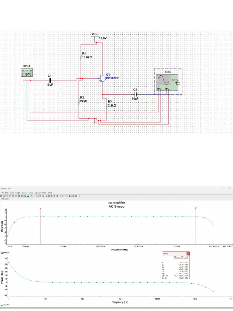 CC Amplfier Circuit Diagram | PDF