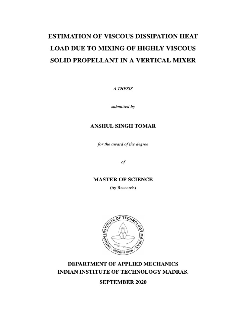 Anshul Thesis | PDF