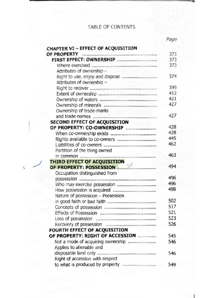 Effects of Property Acquisition Explained | PDF | Inheritance | Property