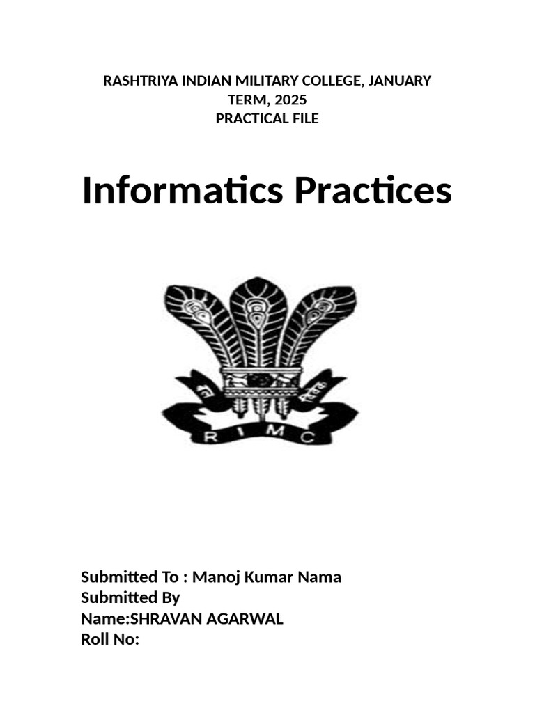 Shravan Practical Assignment | PDF | Sql | Table (Database)