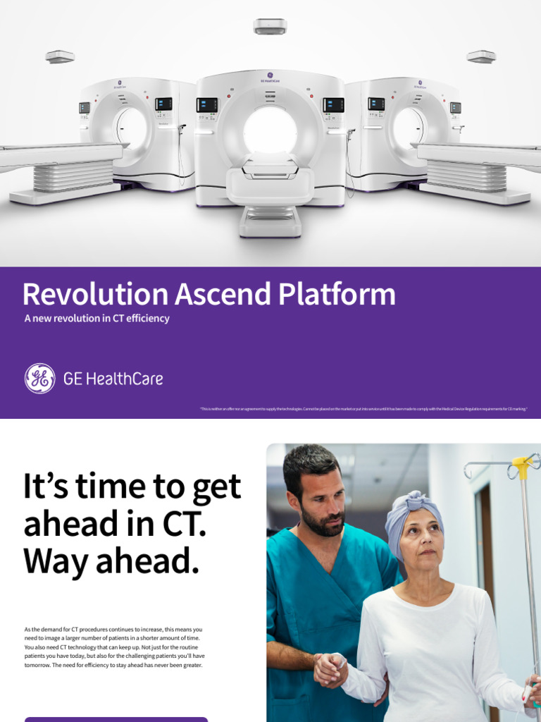 Revolution Ascend: CT Efficiency Redefined | PDF | Ct Scan | Radiology