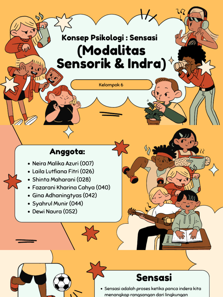 Modalitas Sensorik dalam Psikologi | PDF