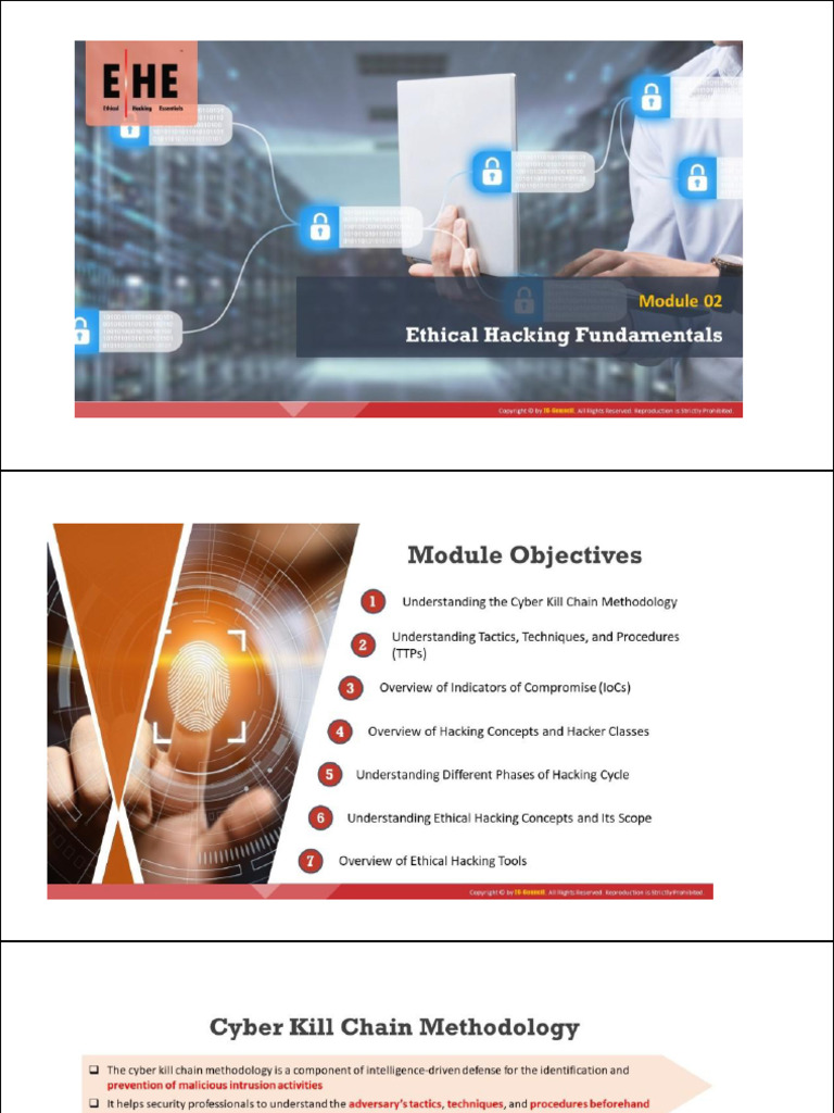 Module 02 - Ethical Hacking Fundamentals | PDF