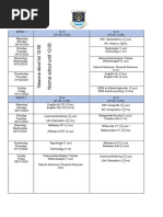 GR 12 Trial Exam Timetable 2025 | PDF