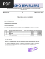 Bank Balance Certificate Template | PDF