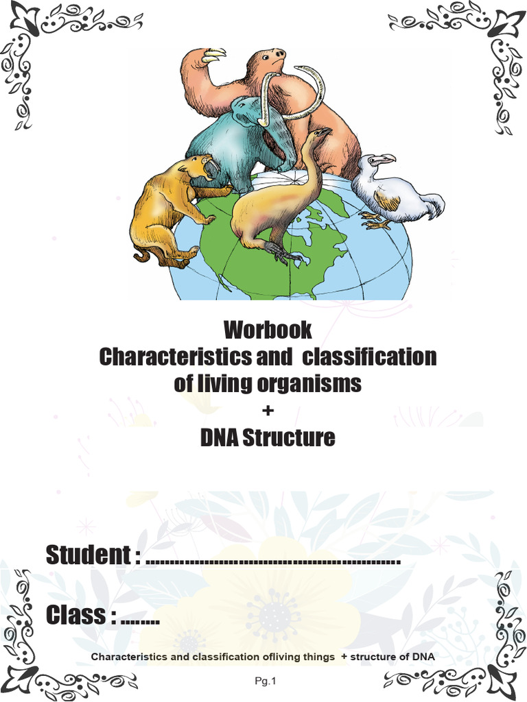 Answers 2024 G9 Workbook Science Week4 | PDF | Dna | Biochemistry