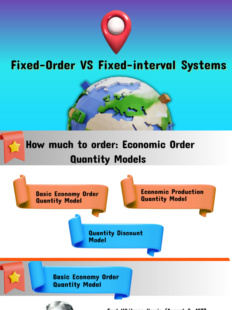 Fixed-Order vs Fixed-Interval Systems | PDF