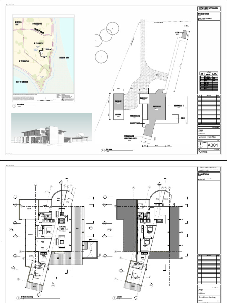 Muddle Residence Site and Floor Plans | PDF | Home