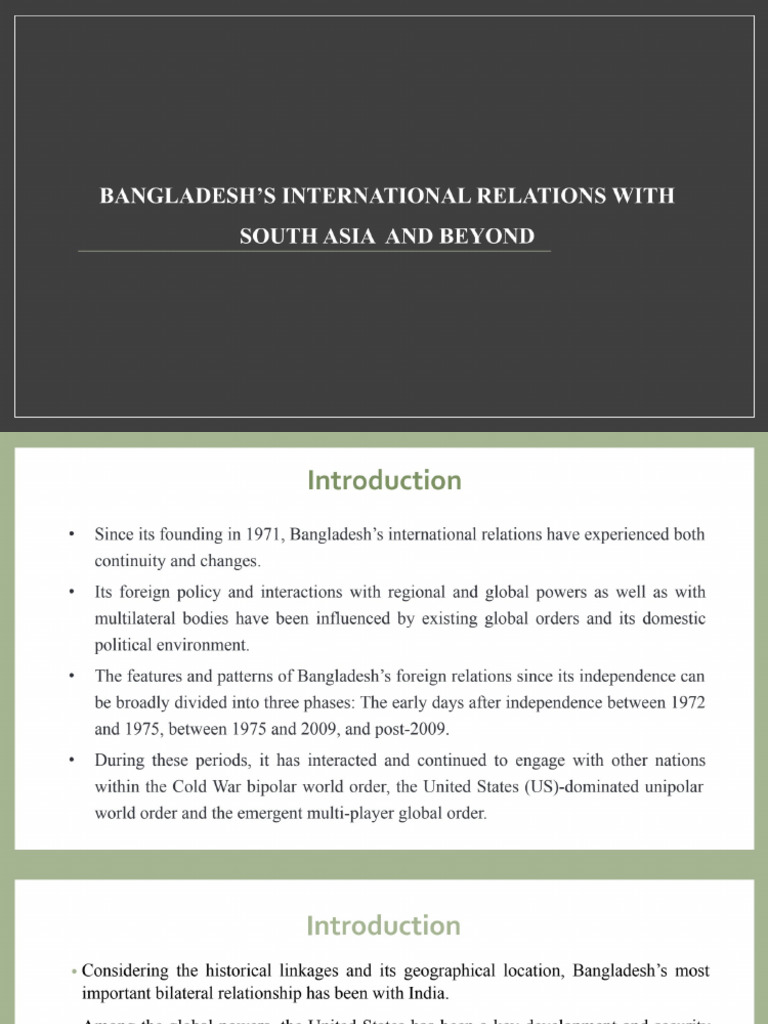 International Relations With South Asia and Beyond | PDF