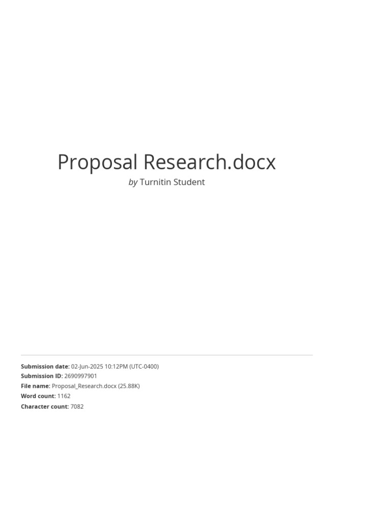 Proposal Research Overview and Analysis | PDF | Linguistics | Human ...
