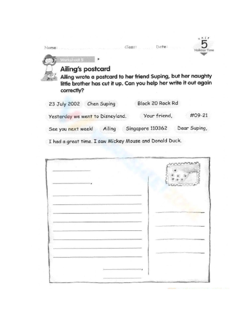 English Grade 2 Unit 5 and 6 | PDF