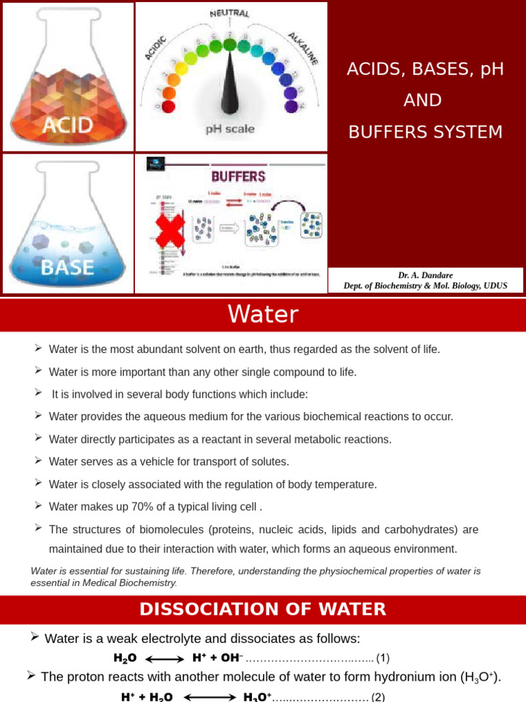 Acid Base and Buffer Recovered | PDF | Buffer Solution | Acid