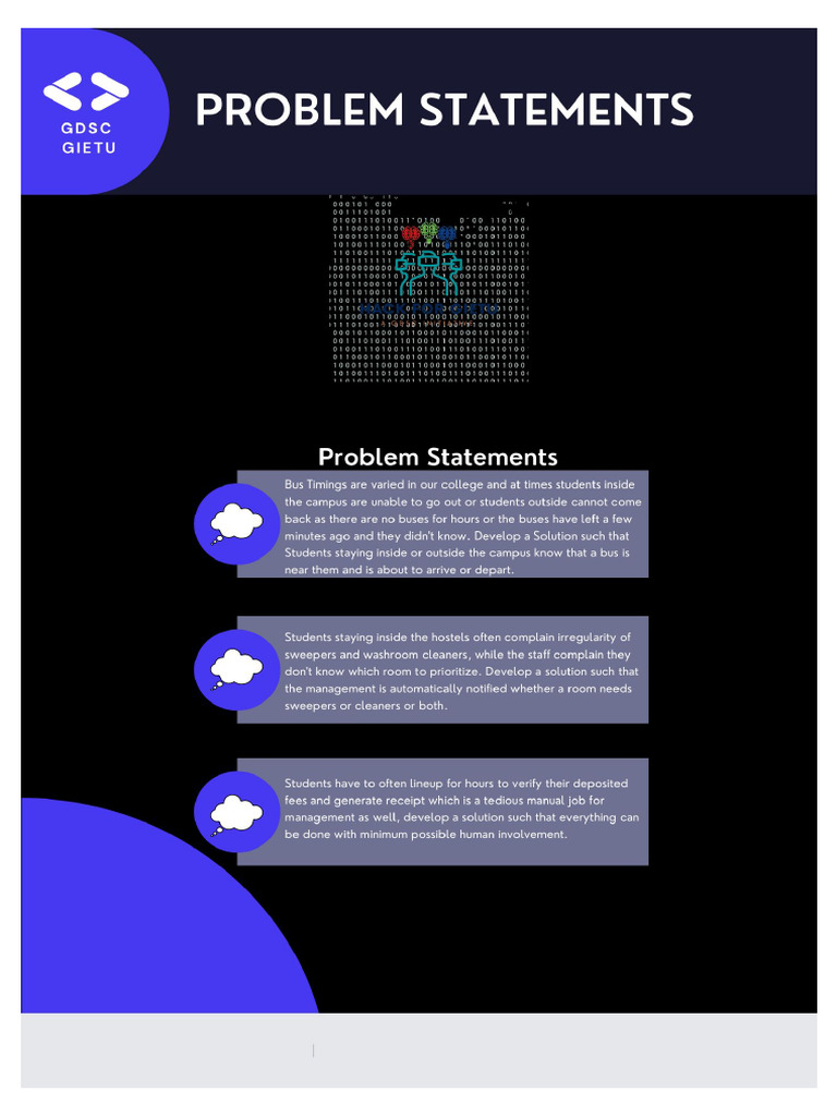 Problem Statement | PDF