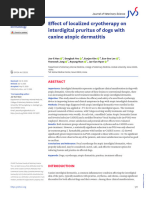 Canine Pruritus Visual Analog Scale | PDF