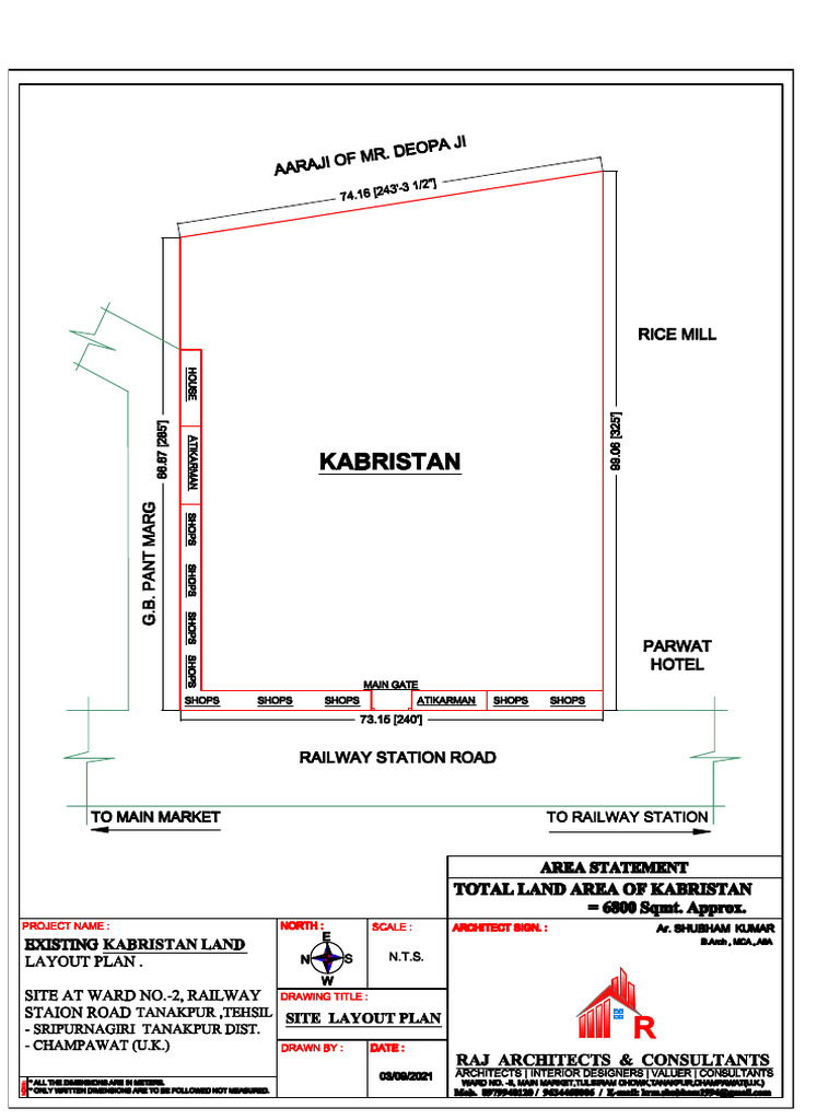 Kabrisatn Land Layout-Model | PDF