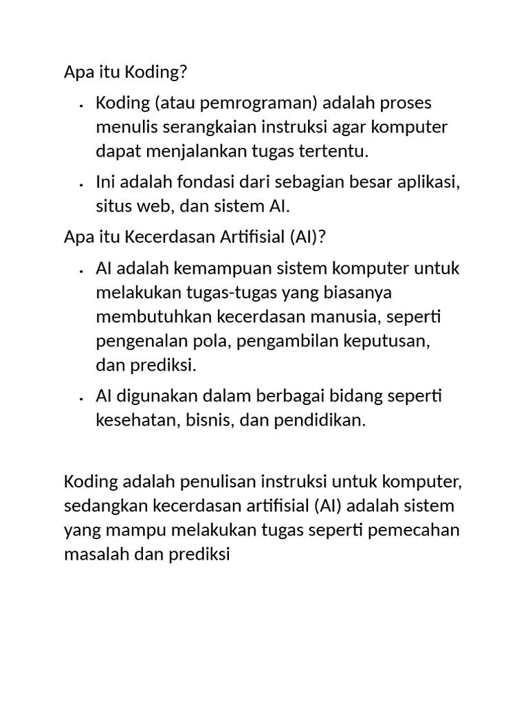 Apa Itu Koding | PDF