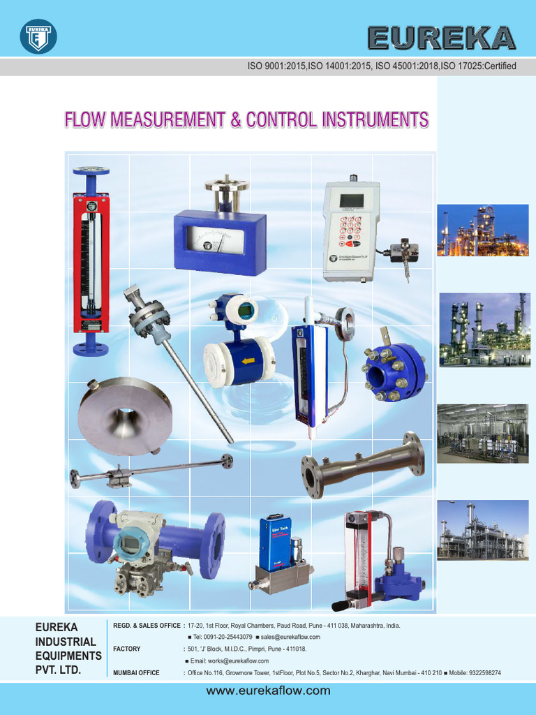 Eureka General Catalogue | PDF | Flow Measurement | Nozzle