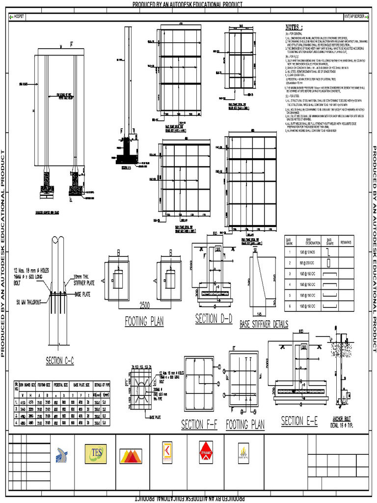 Toll Board Drawing Bellary-Model | PDF | Road Infrastructure | Road