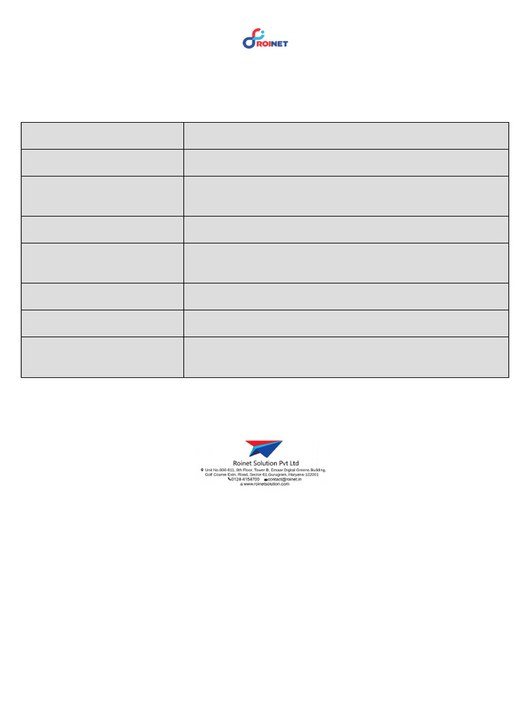 Roinet Receipt | PDF
