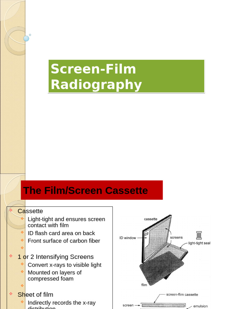 7 Screen Film Radiography | PDF | Radiation | X Ray