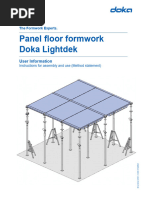 Doka Formwork Components Specifications | PDF