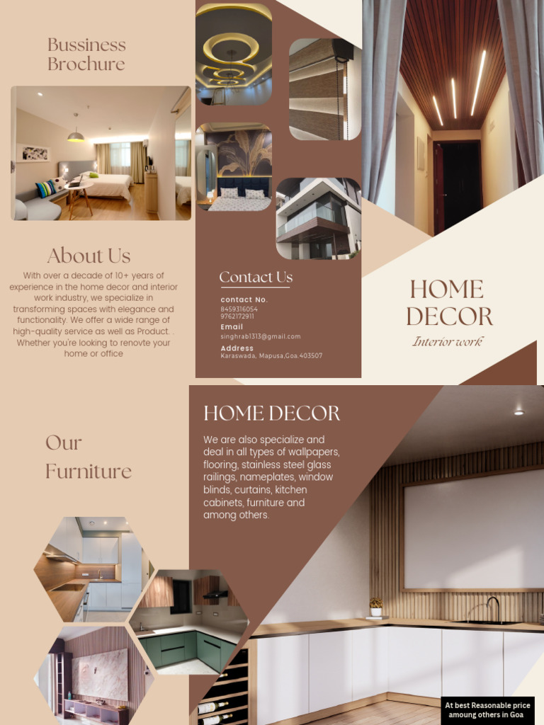 Home Decor Brochure | PDF