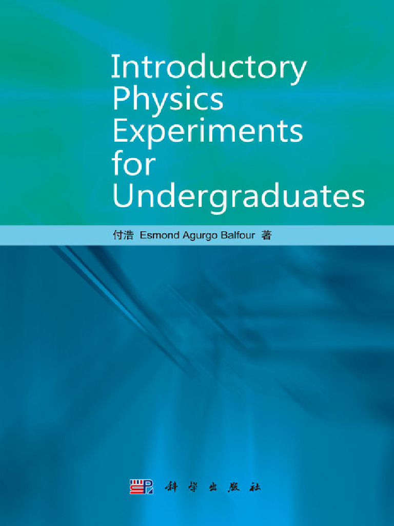 Introductory Physics Experiments Guide | PDF | Observational Error ...